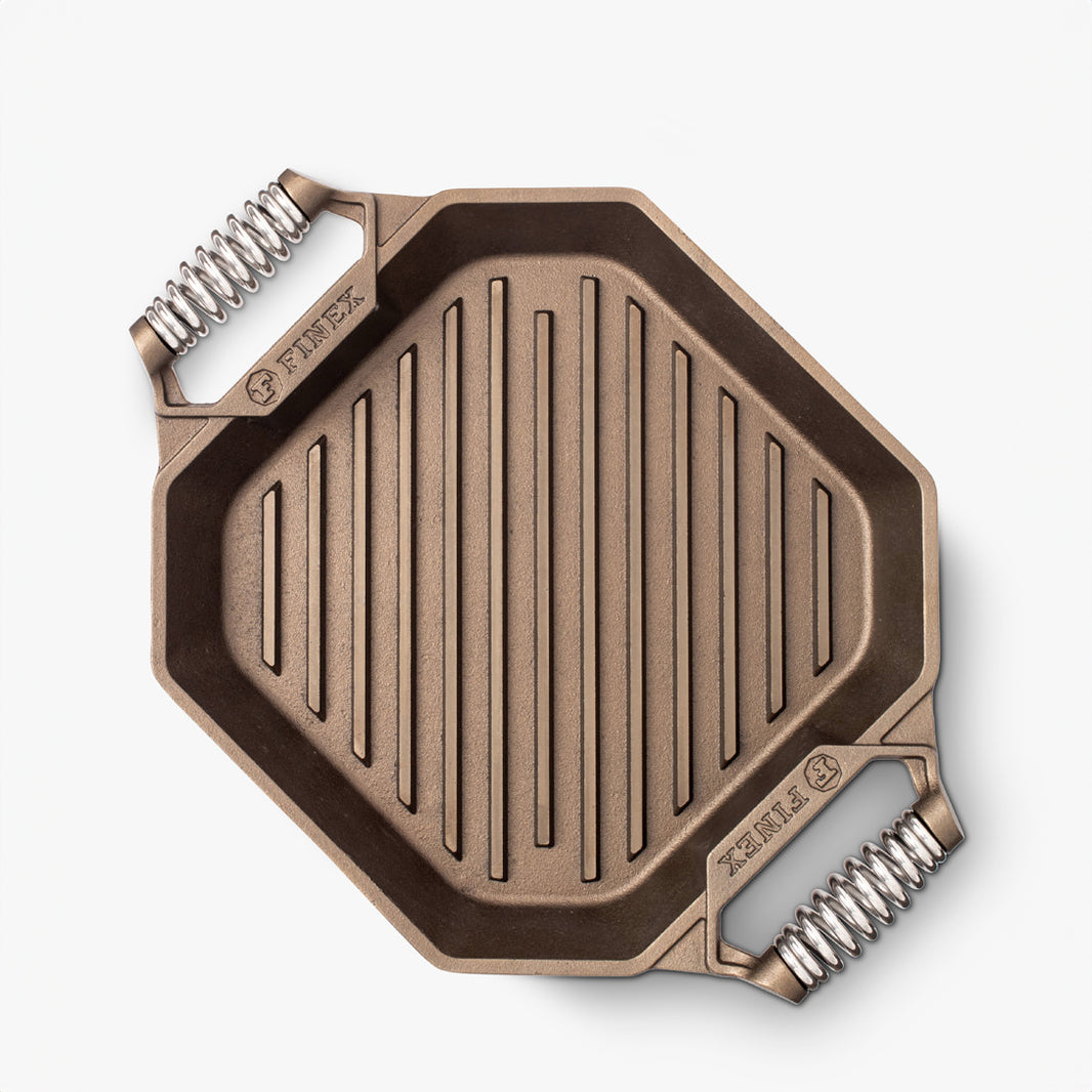 Grill Pans | FINEX – FINEX Cast Iron Cookware Co.